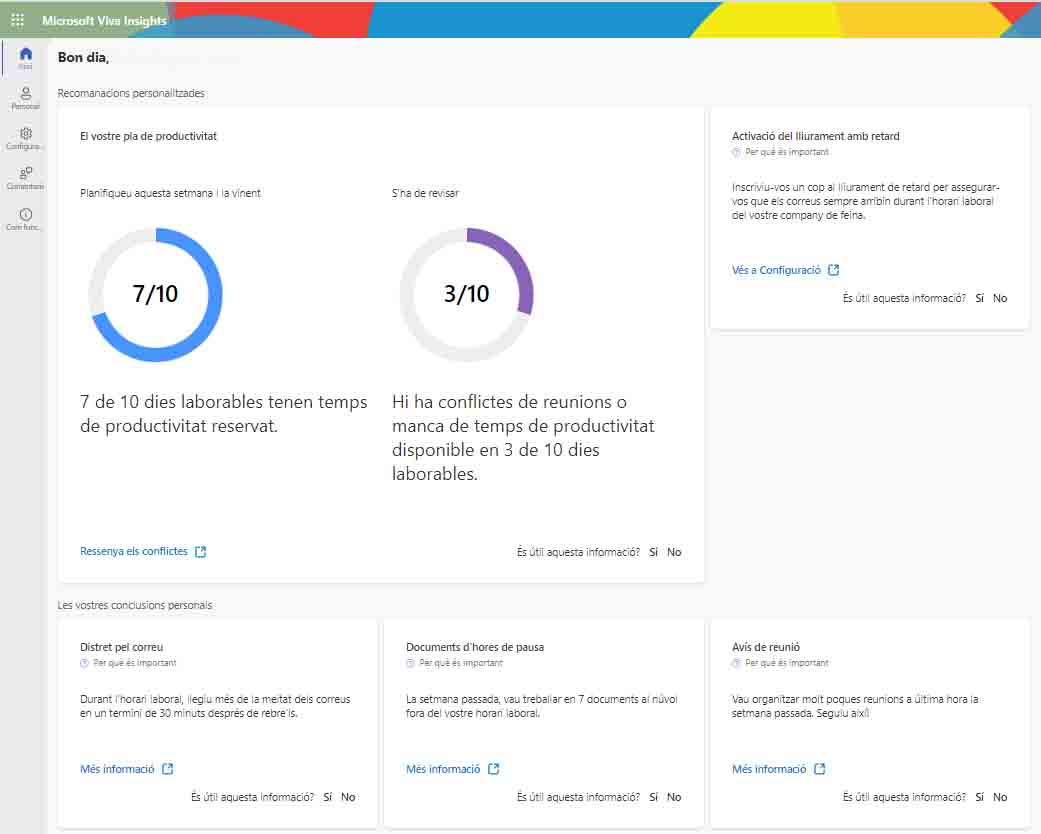 Mejora tu productividad con Microsoft MyAnalytics - Javier Ripoll